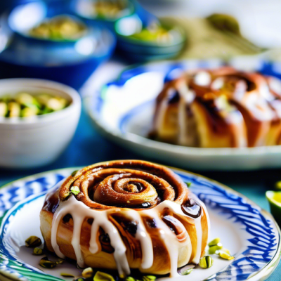 Cinnamon Roll à la Grecque | Recette Authentique au Miel et Pistaches