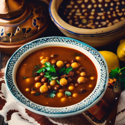 Harira Marocaine aux Dattes | Soupe Traditionnelle du Maghreb