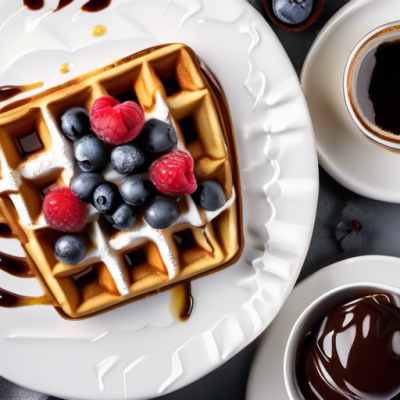 Gaufres Belges Royales aux Fruits Rouges | Recette Authentique pour Brunch