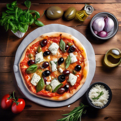 Pizza Grecque à la Plancha : Recette Méditerranéenne Facile et Savoureuse