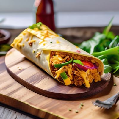 Burritos Suisses au Curry | Fusion Street Food Rapide et Économique