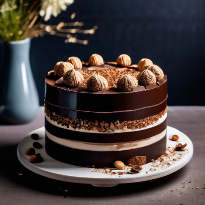 Gâteau Royal au Chocolat et Pralin Croustillant | Recette Facile pour ...