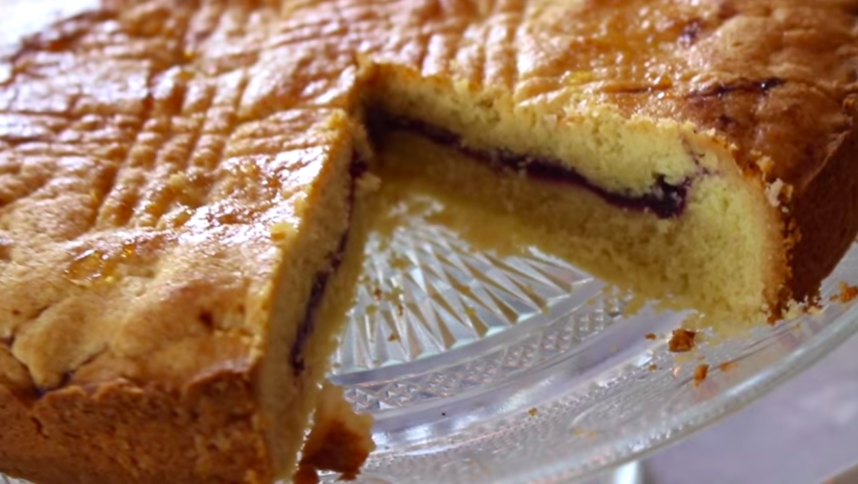 Gâteau aux amandes basque végan