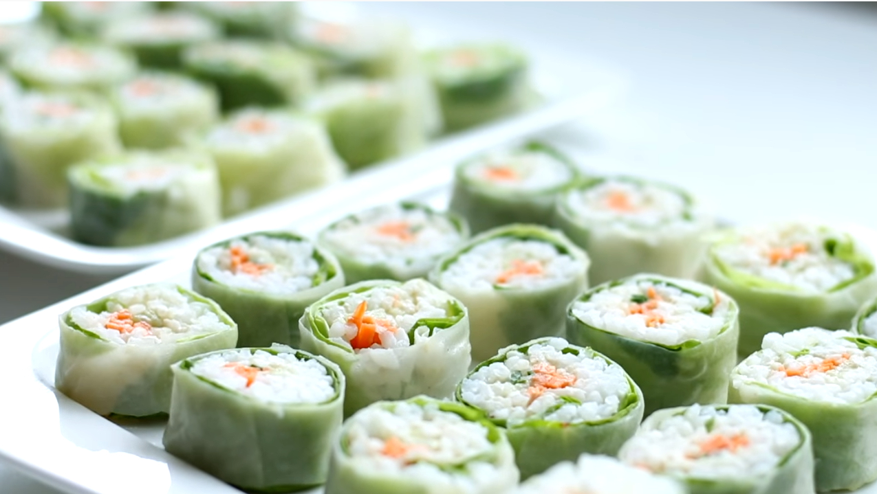 Makis de printemps (recette végane)