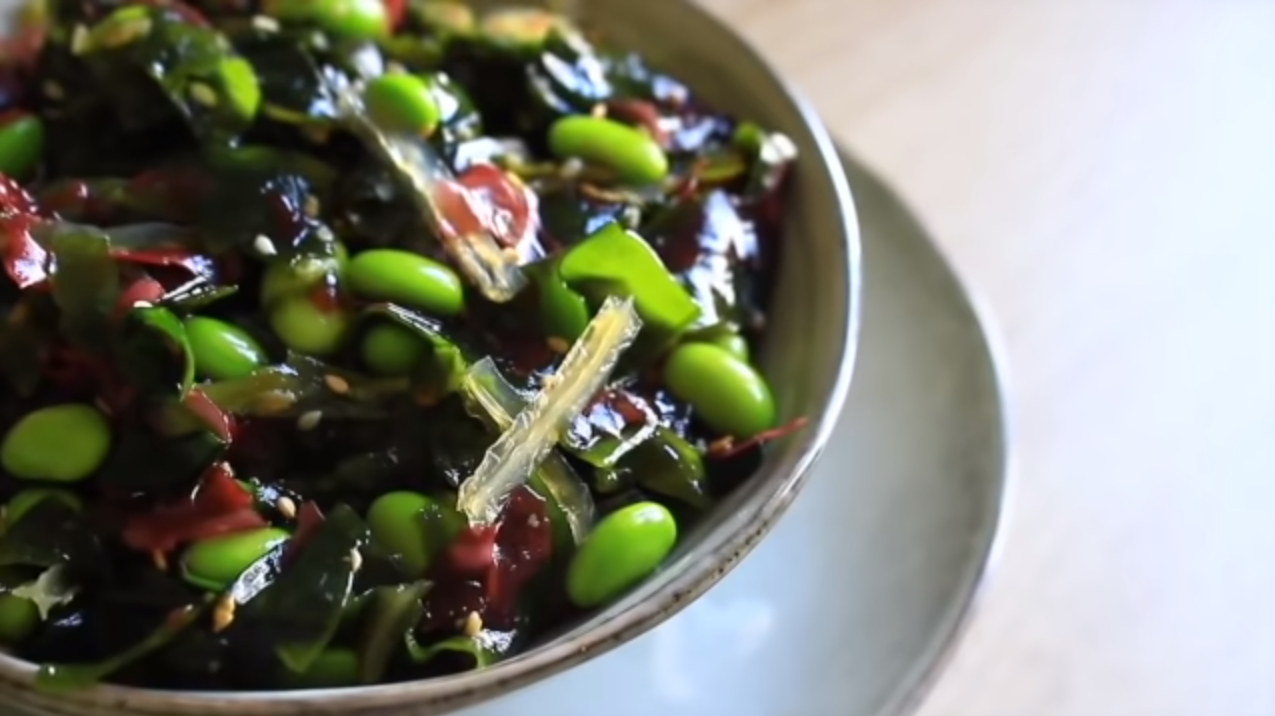 Salade d'algues séchées (recette végane)
