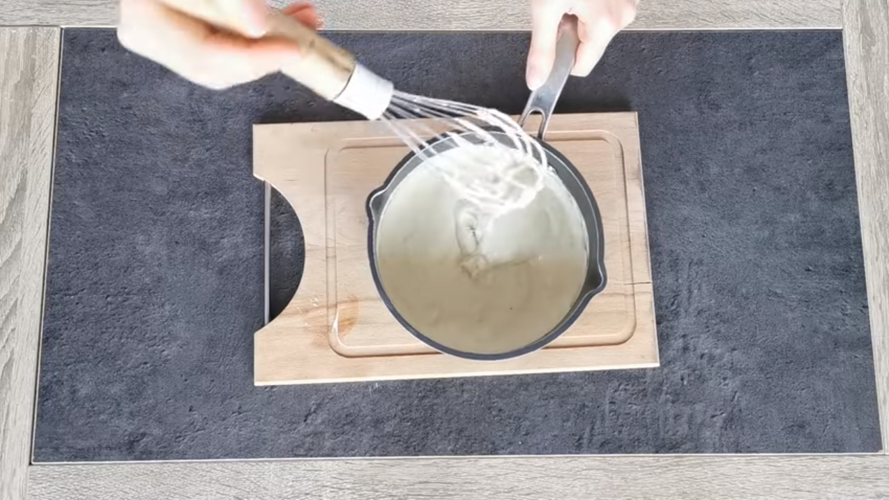 Béchamel végane à la crème de soja