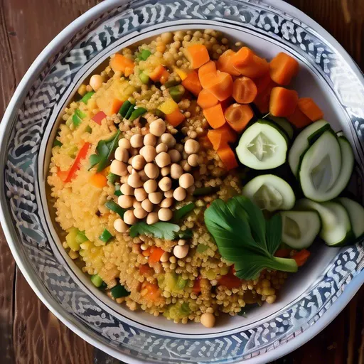 Couscous Royal aux Sept Épices | Recette Authentique Marocaine